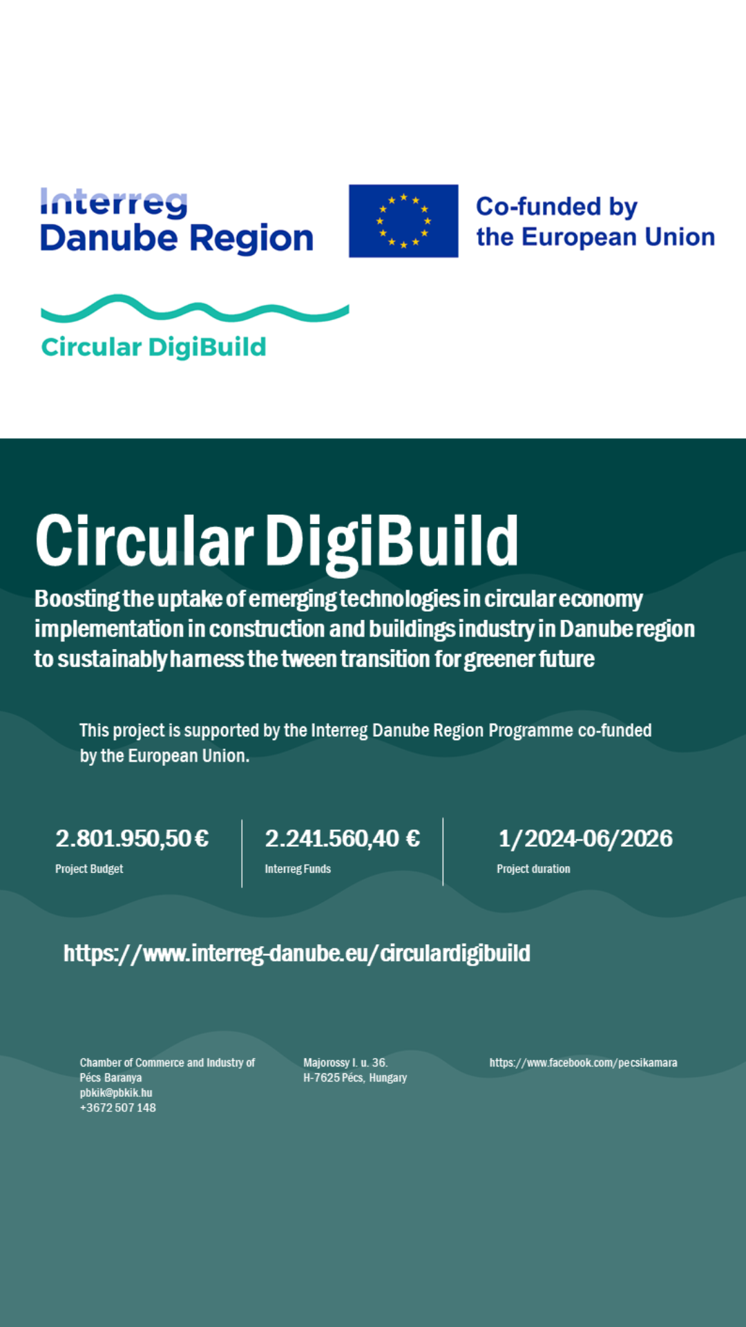 Circular DigiBuild - Pécs-Baranyai Kereskedelmi és Iparkamara